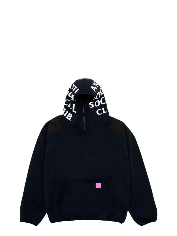 ANTI SOCIAL SOCIAL CLUB Ski-mask Hoodie - Black