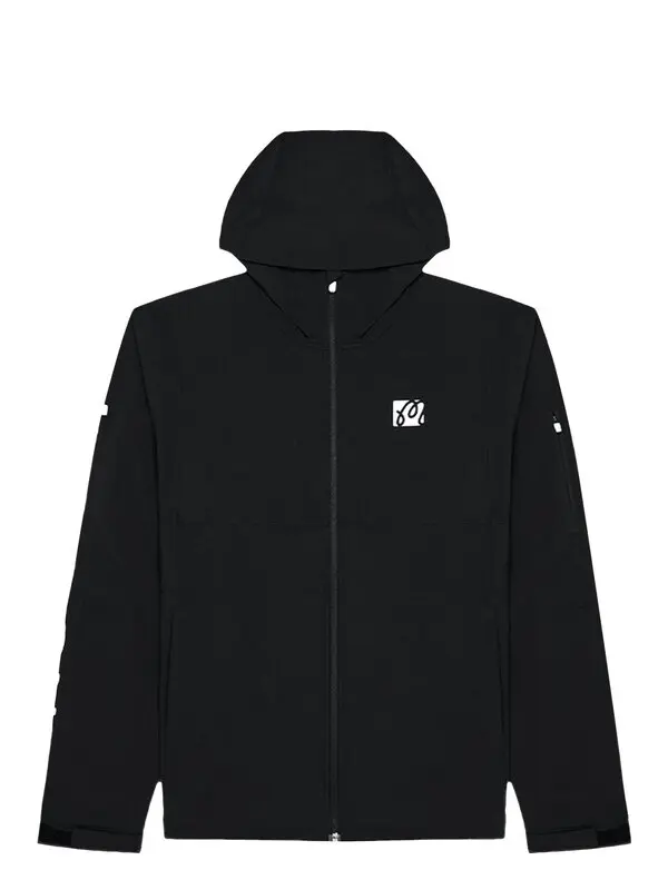 MALBON Performance Full-zip Shell Jacket - Black