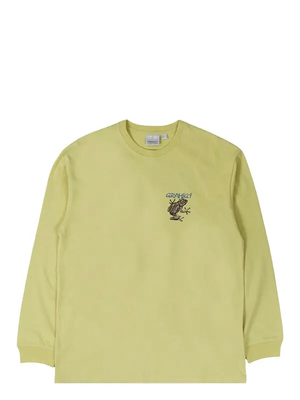 Gramicci Sticky Frog Long-sleeve Tee - Yellow