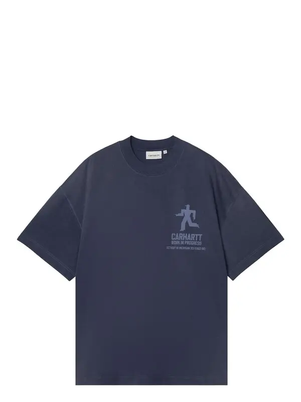 Carhartt Work In Progress Distance T-shirt - Blue