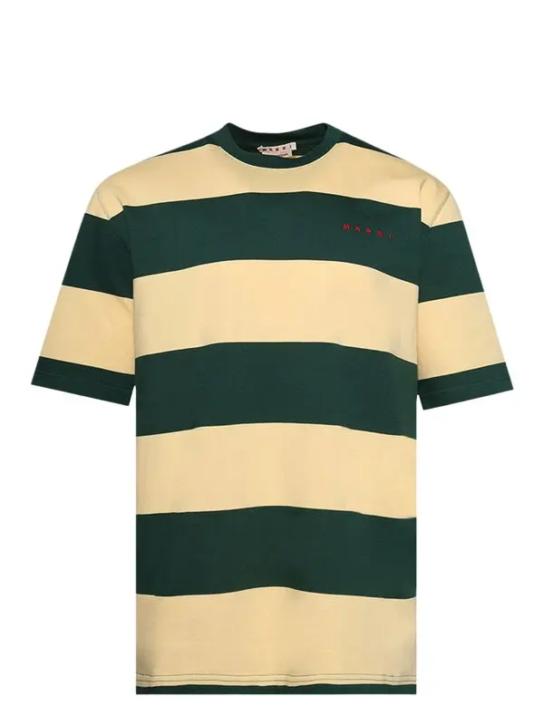 Marni Striped T-shirt - Green