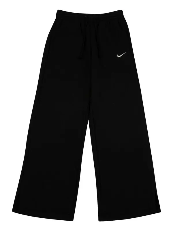 Nike Nsw Phoenix Fleece Wide-leg Sweatpants - Black