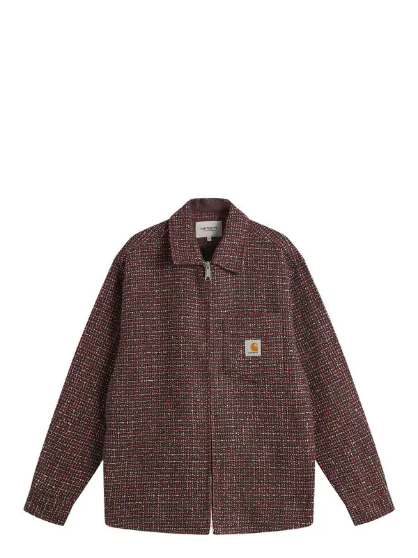 Carhartt Work In Progress Bellamy Check Shirt Jacket - Brown