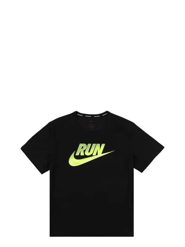 Nike Miler Run Energy Dri-fit Tee - Black