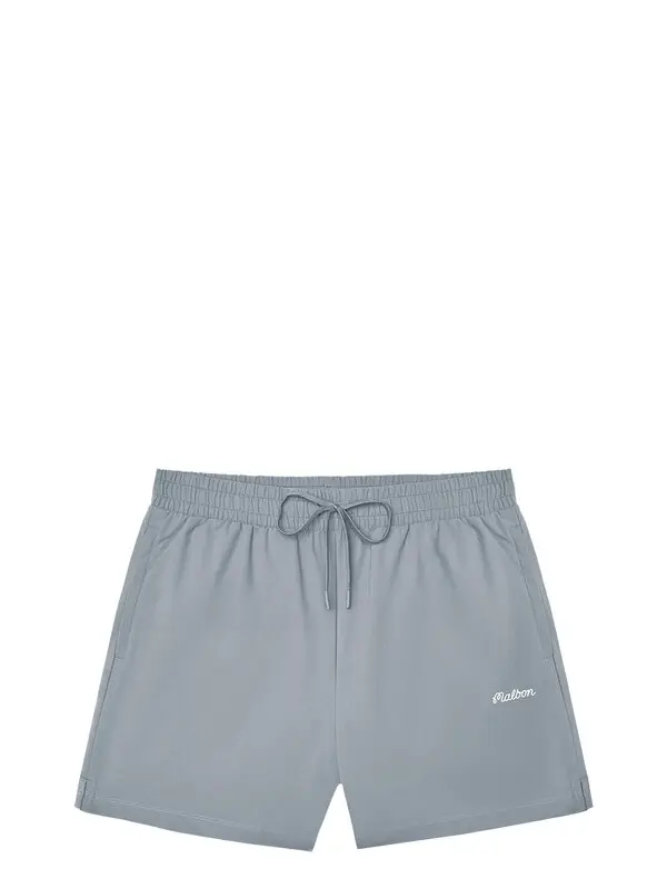 MALBON Performance Poly Tech Short - Grey