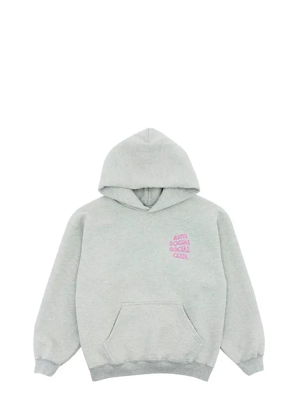 ANTI SOCIAL SOCIAL CLUB Applique Mind Games Hoodie - Grey