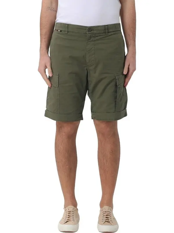 MASON'S Shorts - Forest Green