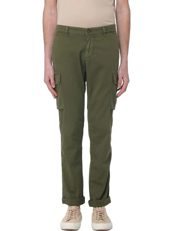 MASON'S Trousers - Forest Green