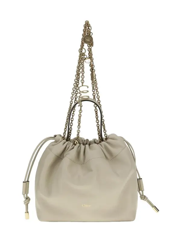 Chloé Mini Bucket Bag - Yellow Cream