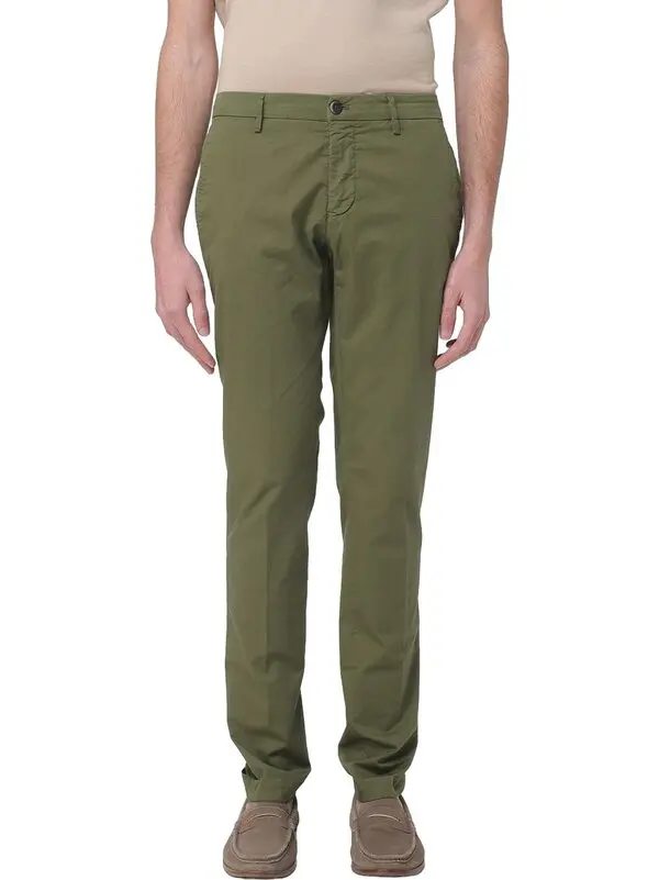 MASON'S Trousers - Forest Green