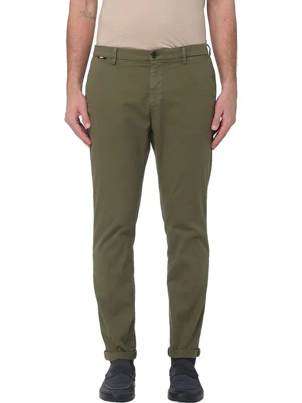 MASON'S Trousers - Forest Green