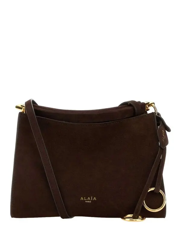 Alaïa Crossbody Bag - Brown