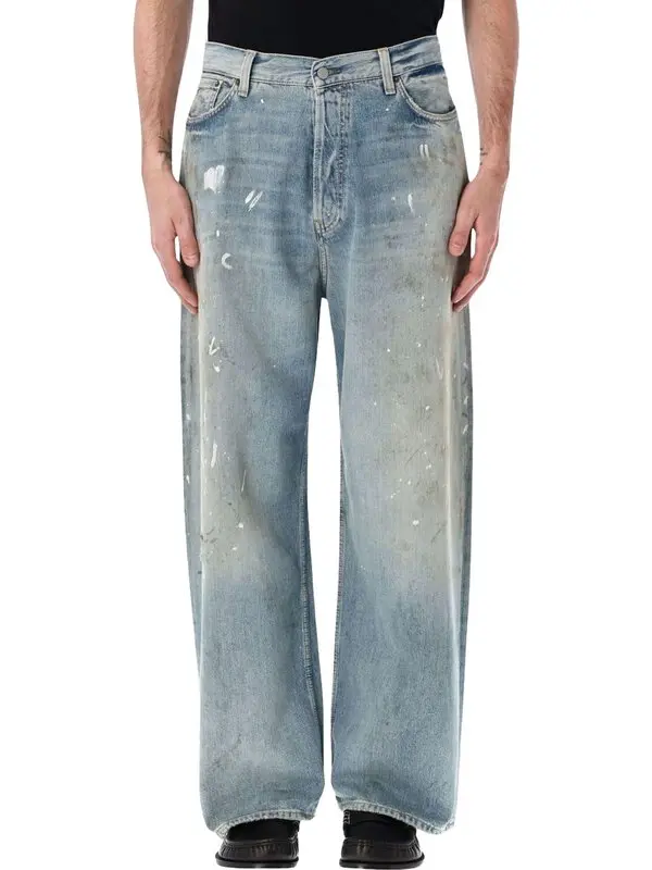 Acne Studios Wide Leg Jeans - Blue