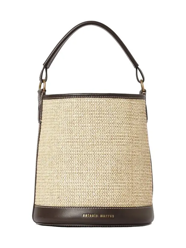 Antonio Marras Woven Bucket Bag - Ecru