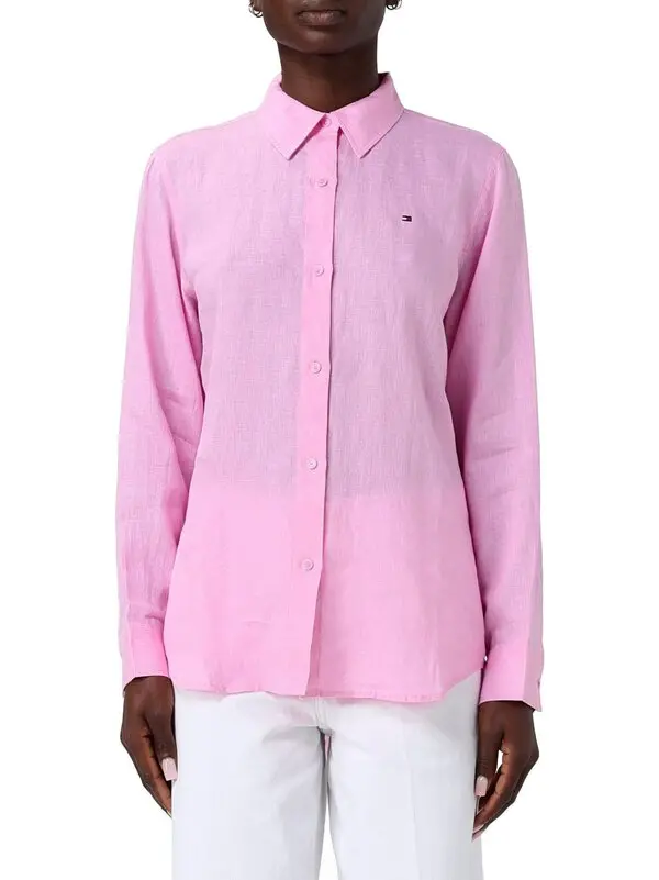 Tommy Hilfiger Button Down Shirt - Pink