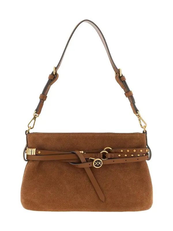 Pinko Shoulder Bag - Brown