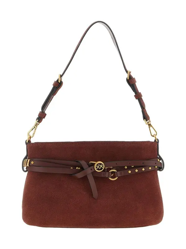 Pinko Shoulder Bag - Burgundy