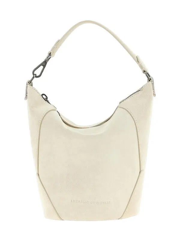 Brunello Cucinelli Shoulder Bag - Ivory