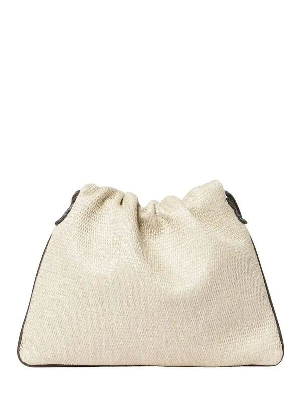Brunello Cucinelli Crossbody Bag - Beige