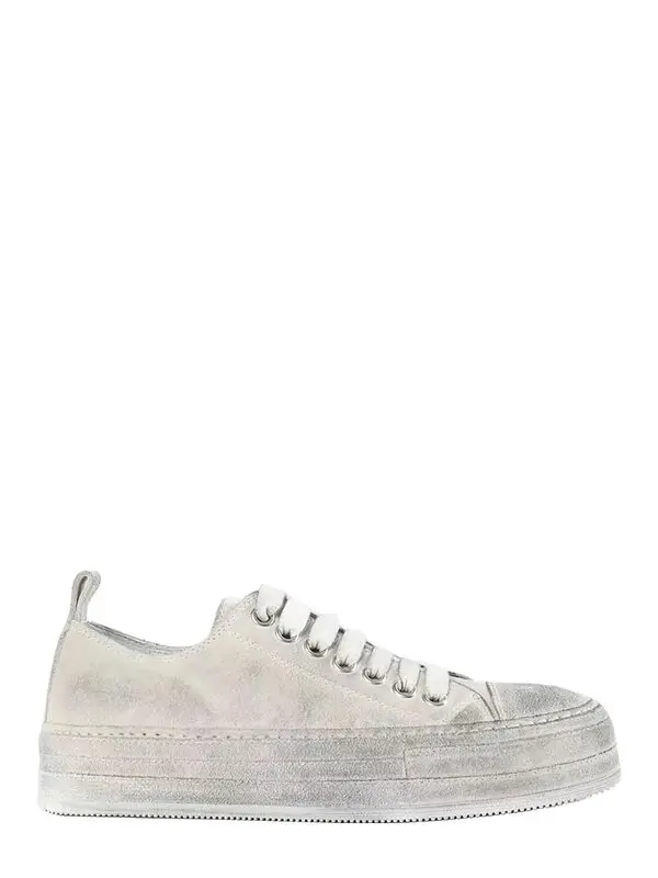 ANN DEMEULEMEESTER Nono Low-top Leather Sneakers - White