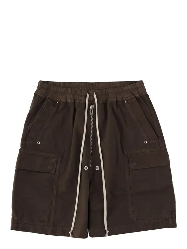 Rick Owens Cargobela Shorts - Brown