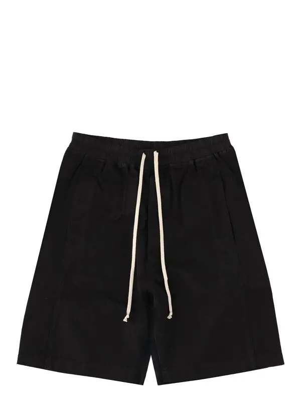 Rick Owens Wide Pusher Shorts - Black
