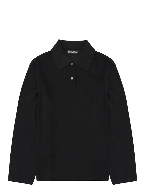 Our Legacy Polo "rugby - Black