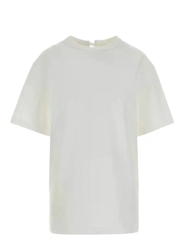 Carven Cotton T-shirt - Neutrals