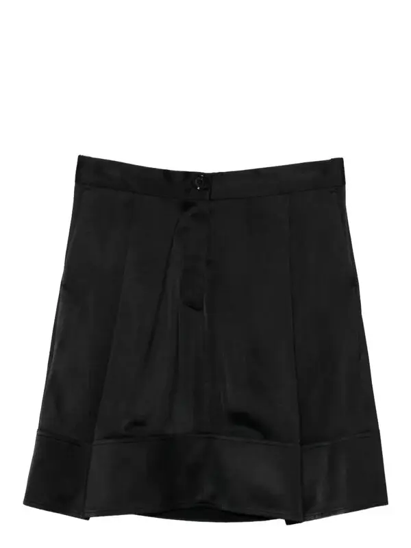TOTEME Paneled Mini Skirt - Black