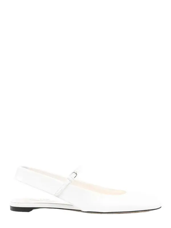 TOTEME Slingback Flat Pumps - White