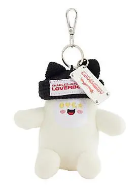 CHARLES JEFFREY Gromlin Plush Keyring - Ecru