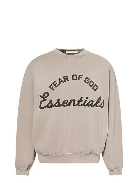 Fear Of God Cotton-fleece Sweatshirt - Faded Seal