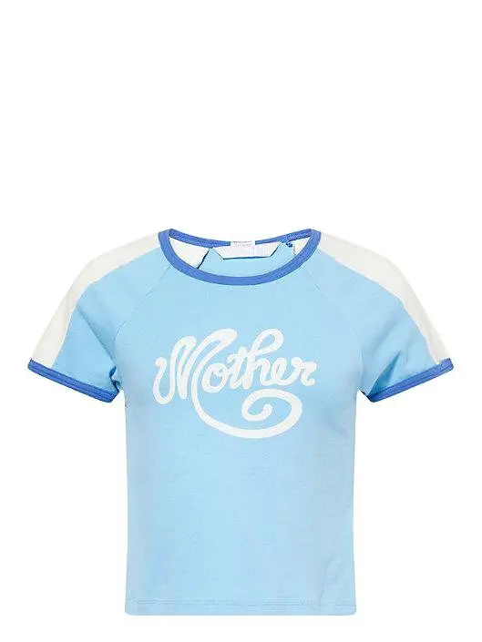 MOTHER The Itty Bitty Concert Cotton T-shirt - Mother Racer