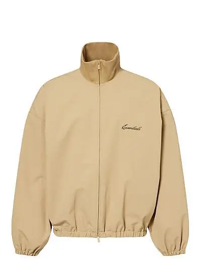 Fear Of God Full-zip Woven Track Jacket - Dune