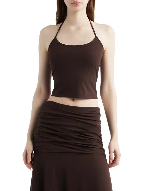 FENERS Gresca Halter Neck Camisole - Chocolat