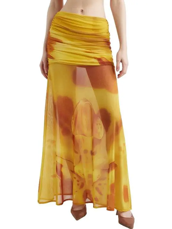FENERS Susurro Print Maxi Skirt - Soleil