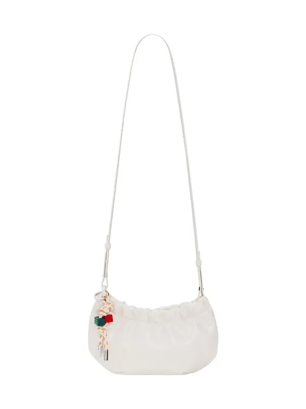Desigual Faux Leather Crossbody Bag - Medium Beige