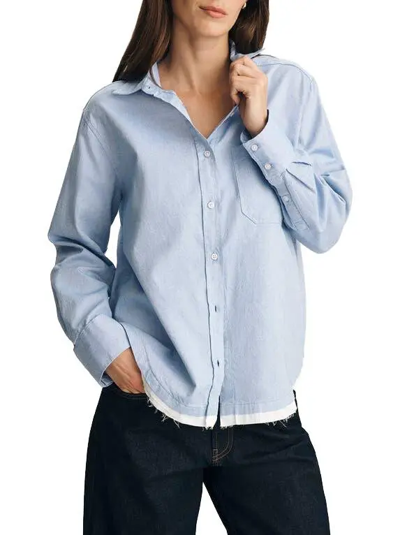MAVI Cotton Button-up Shirt - Windsurfer