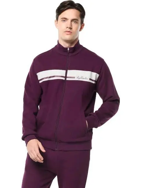 SERGIO TACCHINI Cursivo Track Jacket - Potent Purple