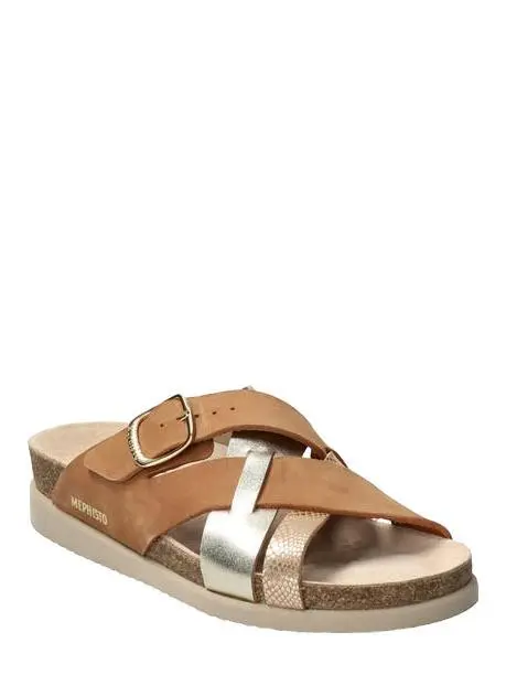 Mephisto Hida Slide Sandal - Sand