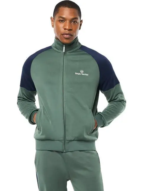 SERGIO TACCHINI Spacco Track Jacket - Duck Green