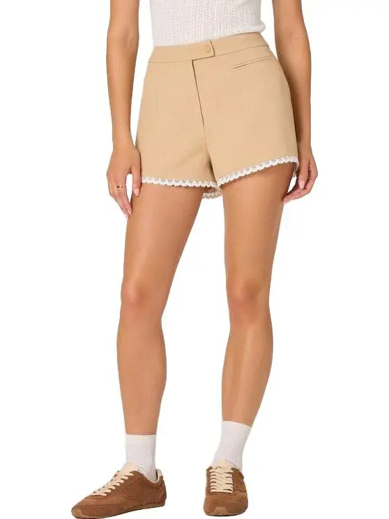 Astr The Label Kya Mini Shorts - Taupe
