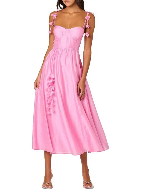 Astr The Label Halcyon A-line Dress - Pink