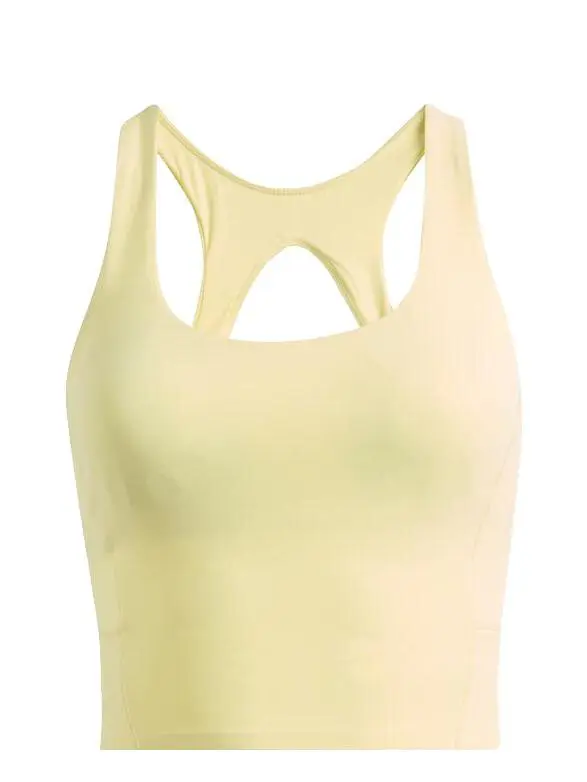 RHONE Revive Scoop Longline Bra - Lemon Lime