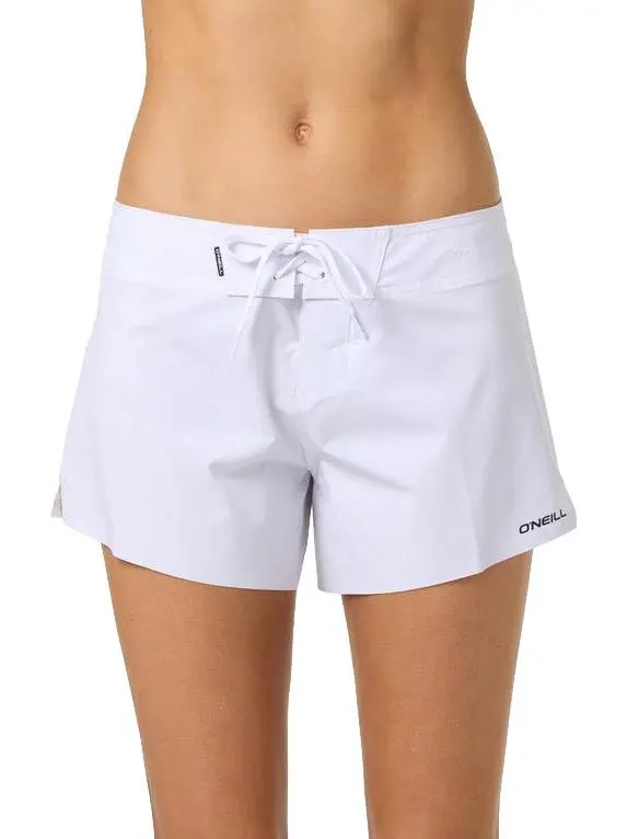 O'Neill Hyperfreak Tech Stroke Board Shorts - White