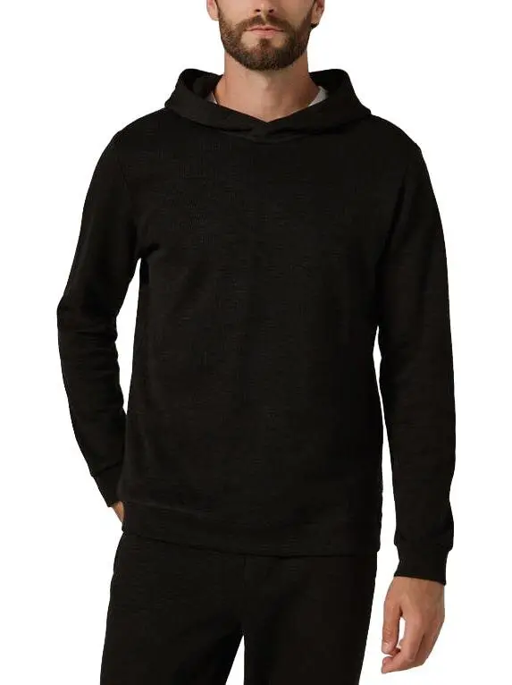 7 Diamonds Shoreline Cotton-blend Hoodie - Black