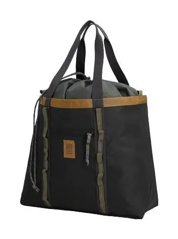 TOPO DESIGNS Mountain Utility Tote - Black/neutral