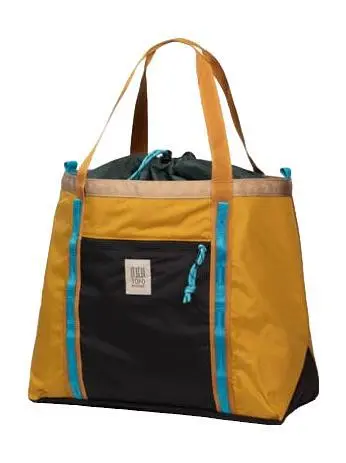 TOPO DESIGNS Mountain Utility Tote - Mustard/forest
