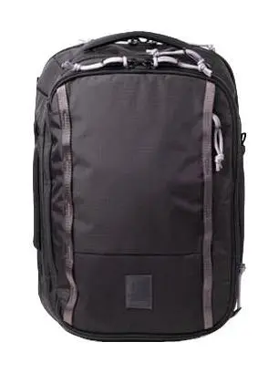 TOPO DESIGNS Global Travel Backpack - Black/black