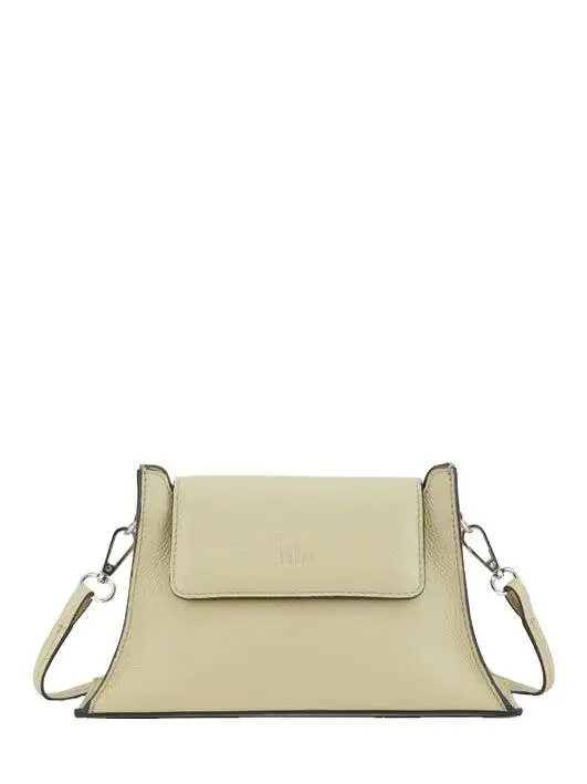 BEHNO Mini Winnie Pebble Leather Crossbody Bag - Mojave